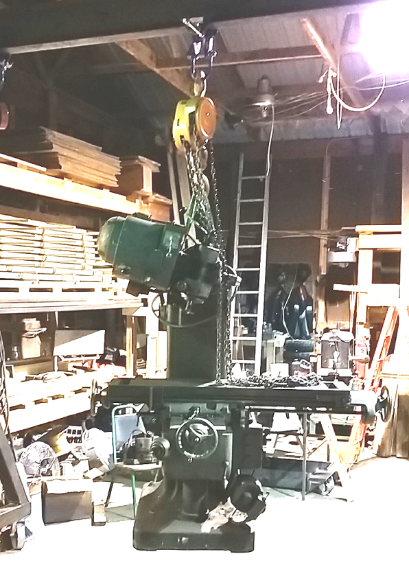 Antique Machinery and History | Index Super 55 Mill - Lifting/Moving ...
